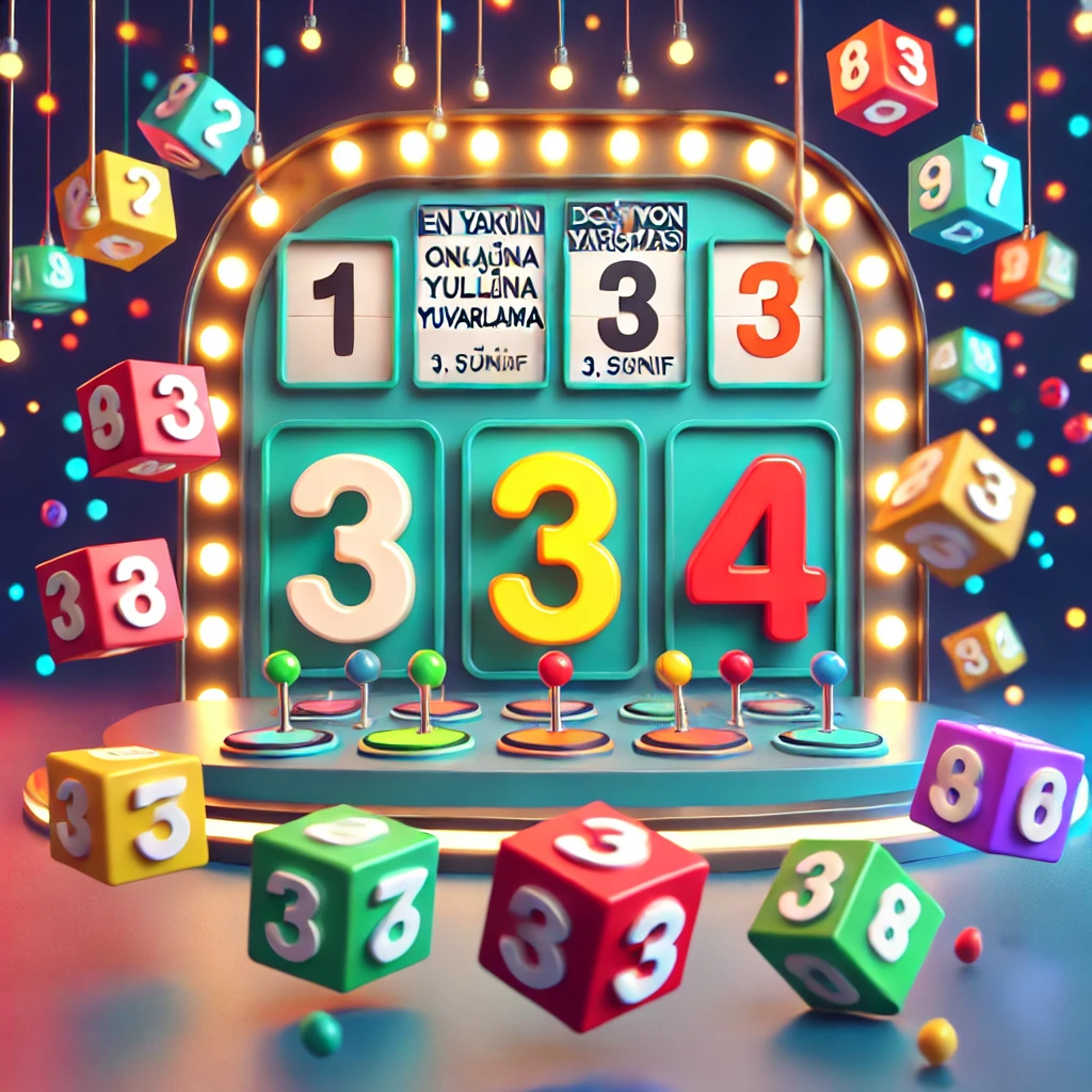 En Yakın Yüzlüğe Yuvarlama – Labirent Oyunu – Doğal Sayılar – 3. Sınıf ...