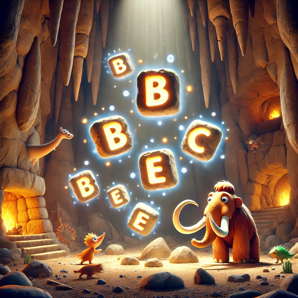 Zamirler (Adıllar) Taş Devri Oyunu | 3. Sınıf Türkçe - oyunlakolay.com